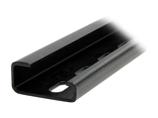 StarTech ADJDINKIT Adjustable Rackmount DIN Rail Kit with Top Hat/Mini ...