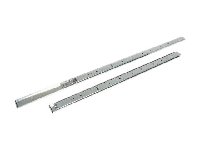 StarTech.com RMCRAILS Silver 24in Steel Sliding Rails for Rackmount ...