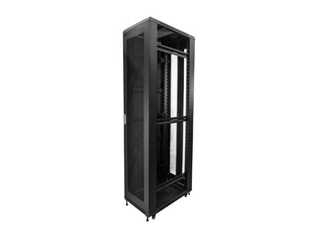 StarTech.com RK4236BKB 42U Server Rack Cabinet - 36 in Deep - Network Rack - Server Cabinet ...