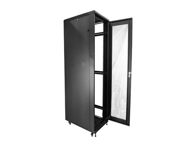 StarTech.com RK4236BKB 42U Server Rack Cabinet - 36 in Deep - Network Rack - Server Cabinet ...