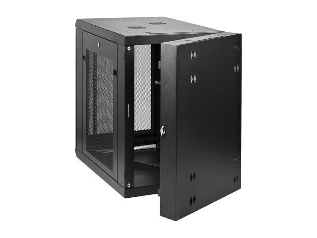 StarTech RK1232WALHM Wall Mount Server Rack Cabinet - 12U Rack - 32 in ...