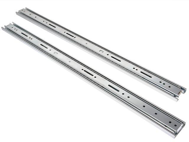 Rosewill RSV-R26 26" 3-sections Ball Bearing Sliding Rail kit for ...