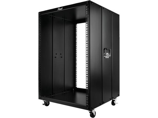 Open Box: Rosewill 15U Portable Open Server Rack Rolling Cabinet with ...