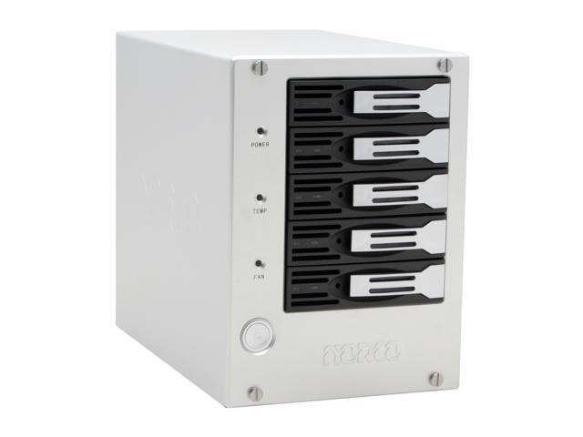 NORCO DS-500 5 Bay eSATA RAID Hard Drive Storage Array - Newegg.com