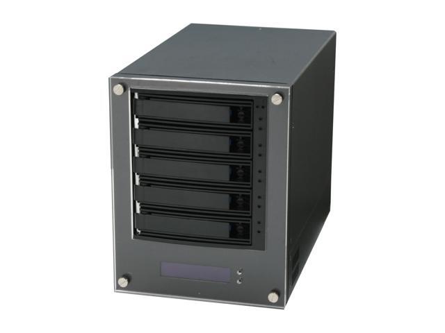 NORCO DS-500B 5-bay Hot-swap eSATA RAID Hard Drive Storage Subsystem ...