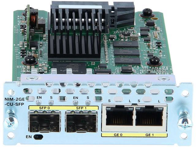 Cisco 2-Port Gigabit Ethernet WAN Network Interface Module - Newegg.com