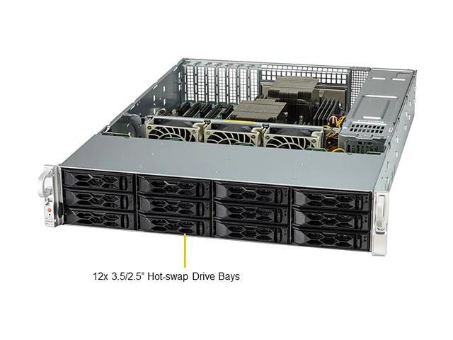 Open Box: SUPERMICRO AS -2024S-TR 2U Rackmount Server Barebone without ...