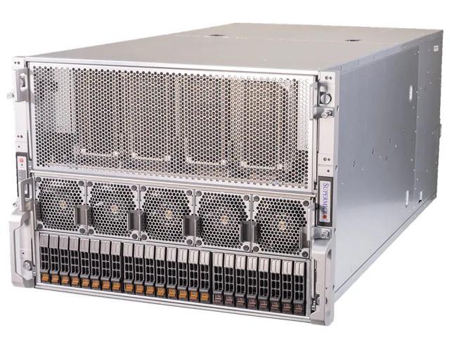 Supermicro GPU 8U Barebone AS -8125GS-TNHR, Dual Socket SP5, AMD EPYC ...