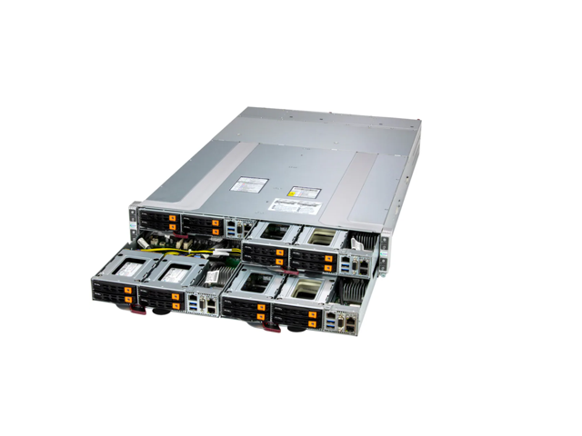 Supermicro GrandTwin A+ Server AS -2116GT-HNTF, 2U 4-Node GrandTwin ...