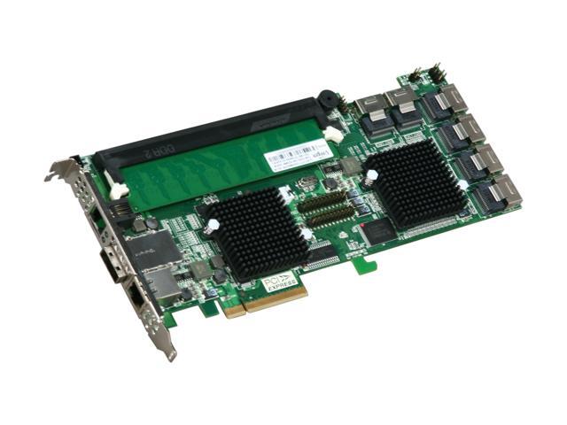 areca ARC-1880ix-24 PCI-Express 2.0 x8 SATA / SAS Controller Card ...