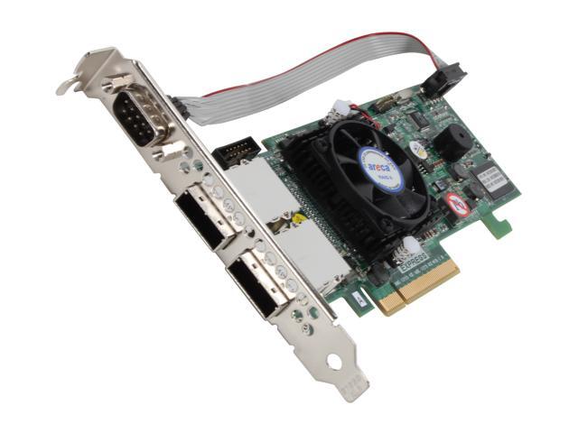 areca ARC-1223-8X PCI-Express 2.0 x8 SATA / SAS Controller Card ...