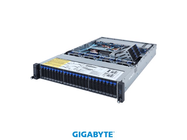 GIGABYTE R262-ZA0 2U Rackmount Server Barebone - Newegg.com
