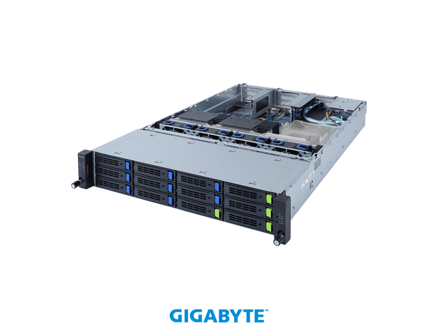 GIGABYTE R262-ZA2 Rack Server - AMD EPYC™ 7003 - 2U UP 2 x PCIe Gen4 ...