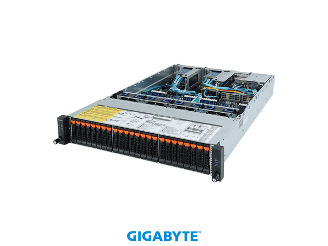 GIGABYTE R282-Z92 Rack Server - AMD EPYC™ 7002/7001 - 2U DP 24+2-Bay Gen3 NVMe/SATA/SAS - Newegg.com