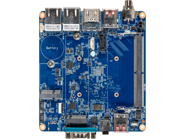 GIGAIPC QBi-N97A Embedded Compact Board with Intel Processor N97, Single Channel DDR5 memory, 1 ...