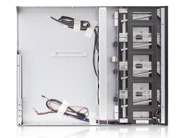 2U 8-Bay Trayless Storage Server Rackmount Chassis 12Gb/s HDD SFF-8643 ...