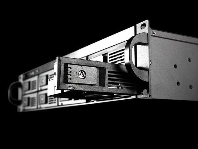 2U 8-Bay Trayless Storage Server Rackmount Chassis 12Gb/s HDD SFF-8643 ...