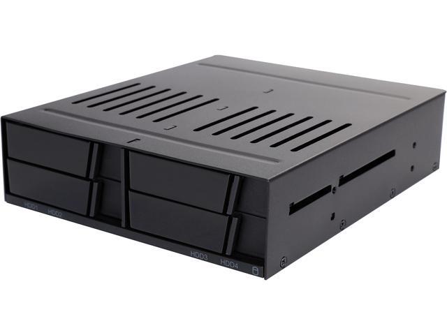 5.25" to 4 x 2.5" SATA 6 Gbps HDD SSD Hot-swap Rack - Newegg.com