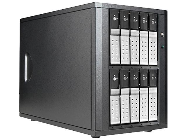 iStarUSA DAGE1040DESL-PM 10-bay 3.5" SATA 6.0 Gb/s eSATA-Port ...