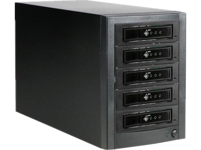 iStarUSA DAGE540T7DE-SAU3 5-bay SATA USB 3.0 eSATA-Port Multiplier ...