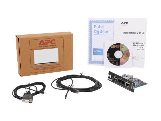 APC AP9631 UPS Network Management Card 2 with Environmental Monitoring ...
