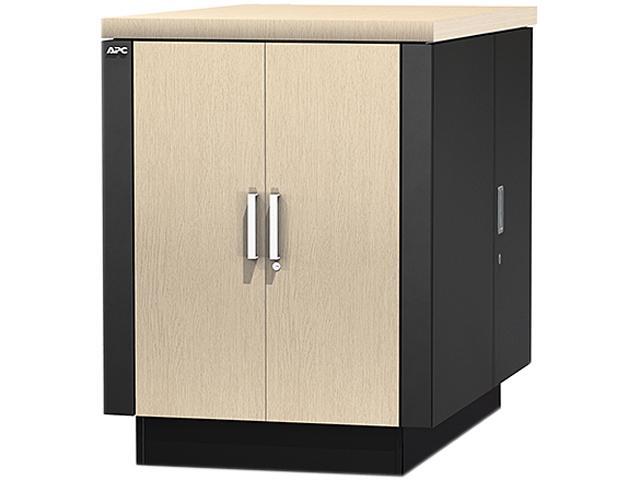 APC NetShelter CX 18U Secure Soundproof Server Room in a Box Enclosure ...