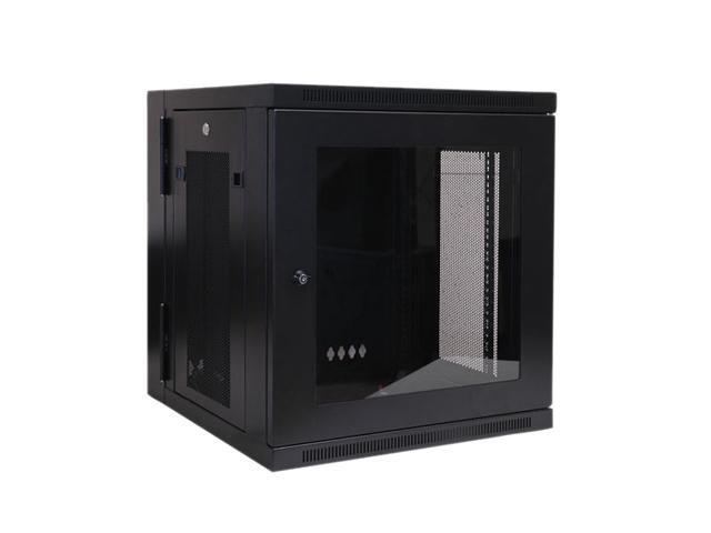 Tripp Lite 12U Wall-Mount Rack Enclosure Cabinet with Clear Acrylic ...