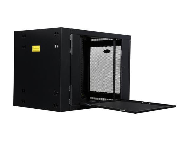 Tripp Lite 12U Wall-Mount Rack Enclosure Cabinet, Hinged Back, Server ...
