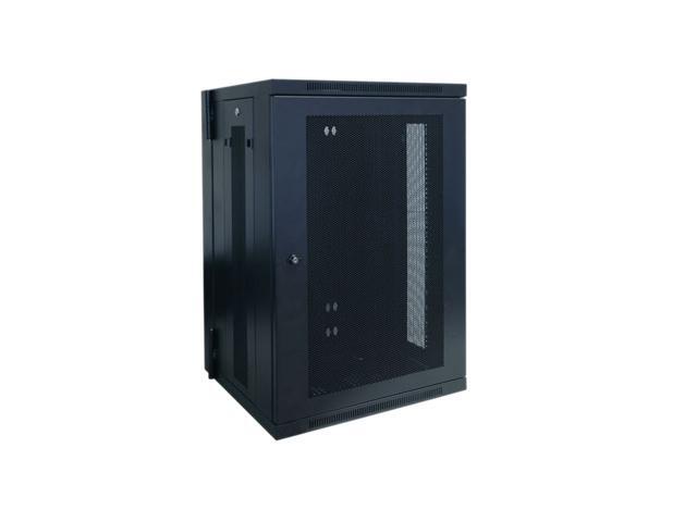 Tripp Lite 18U Wall-Mount Rack Enclosure Cabinet, Hinged Back, Switch ...