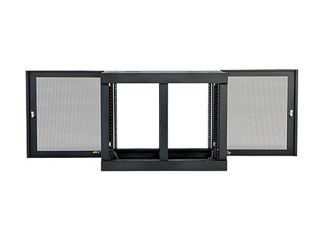 Tripp Lite 12U Wall-Mount Rack Enclosure Cabinet, Heavy-Duty Side-Mount ...