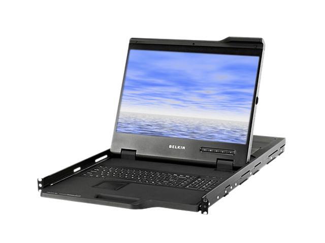 Belkin F1DC116H 19" Widescreen Rack Console with 16-Port KVM - Newegg.com