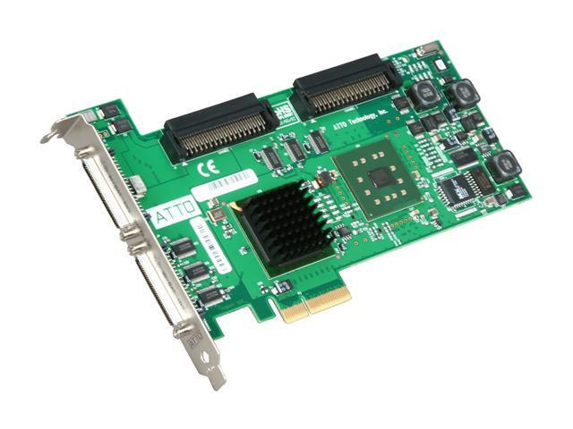 ATTO EPCI-UL5D-0R0 PCI Express Ultra320 SCSI Controller Card - Newegg.com