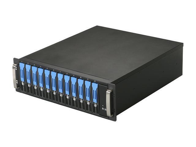 Habey DS-1240 12-bay 3U Rackmount JBOD Storage Enclosure w/ Three ...