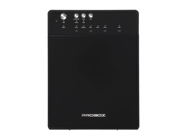 Open Box: Mediasonic ProBox 4 Bay 3.5” SATA Hard Drive Enclosure – USB ...