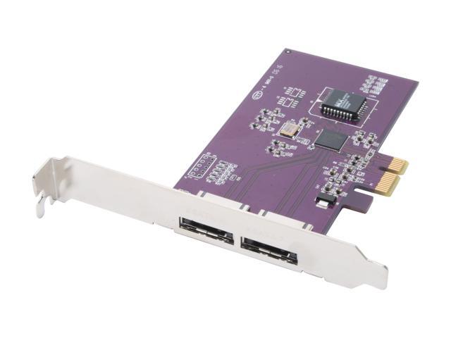 CalDigit 2 port PCI-e SATA 3G Host Adapter Model FASTA-2e - Newegg.com