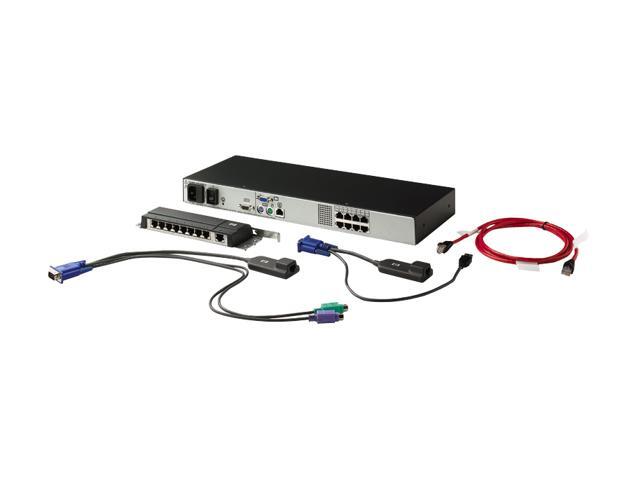 HP 336044-B21 KVM CAT5 0x1x8 Server Console Switch - Newegg.com