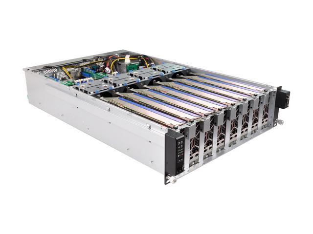 Asrock Rack 3U8G+ 3U Rackmount Server Barebone Dual Socket R3 (LGA2011 ...