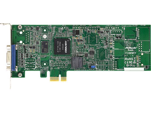 ASRock Rack TOMMY Low-profile PCIe VGA Card - Newegg.com