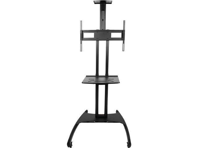 Kanto MTM65PL-S Mobile TV Stand with Adjustable Steel Tray for 37-inch ...