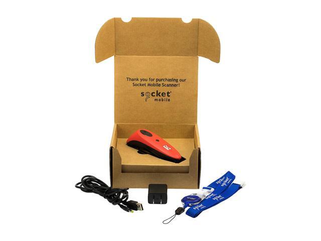 Socket Mobile CHS 7Ci 1D Imager Barcode Scanner with Bluetooth, Red ...