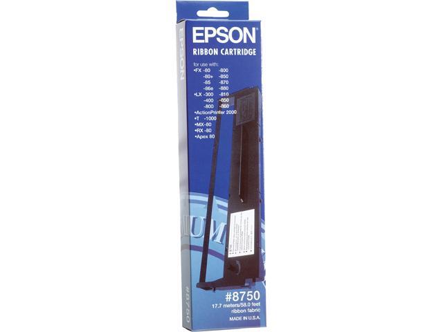 Open Box: EPSON 8750 Fabric Ribbon Cartridge Black - Newegg.com