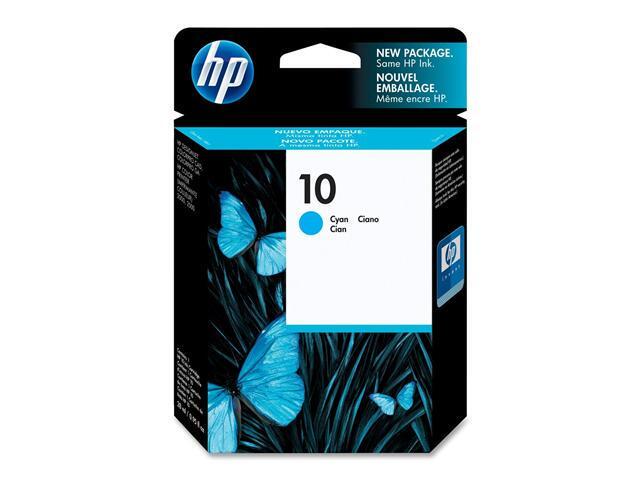 HP 10 Cyan Ink Cartridge (C4841A) - Newegg.com