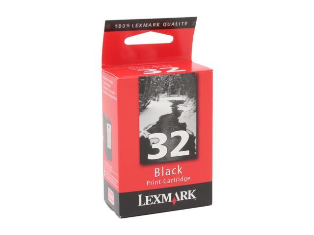 Open Box: Lexmark 32 Ink Cartridge - Black - Newegg.com