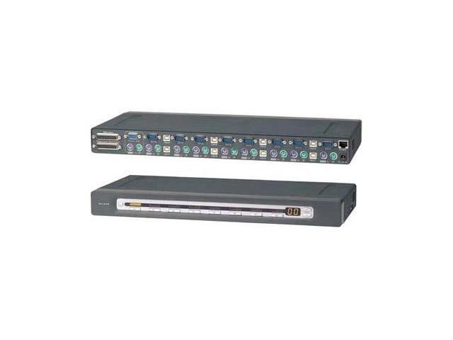 BELKIN OmniView PRO2 F1DA108T-B 8-Port KVM Switch with On-Screen ...
