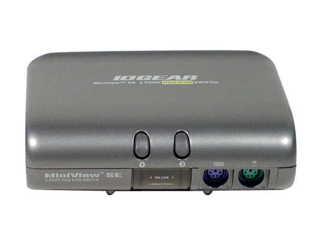 IOGEAR GCS82B MiniView SE KVM Switch Kit w/Cables - Newegg.com