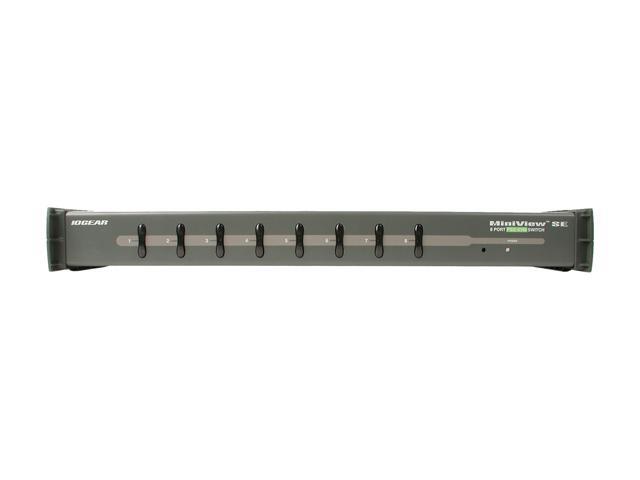 IOGEAR MiniView GCS138 Ultra KVM Switch - Newegg.com