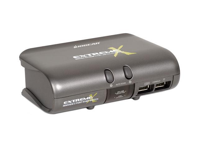 IOGEAR MiniView GCS1732 Extreme Multimedia KVMP Switch w/Cables ...