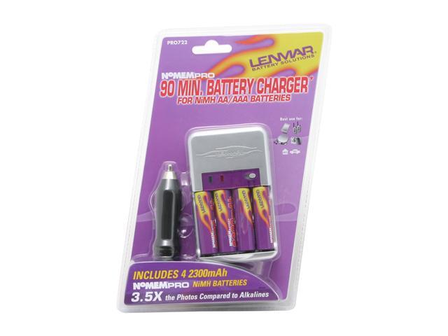 LENMAR PRO722 Rechargeable Batteries & Charger Kit - Newegg.com