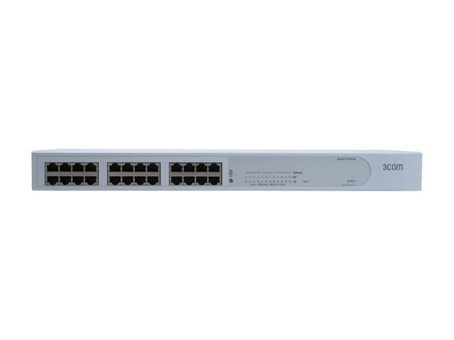 3com 3C16411-US Baseline Dual Speed Hub 24-Port - Newegg.com