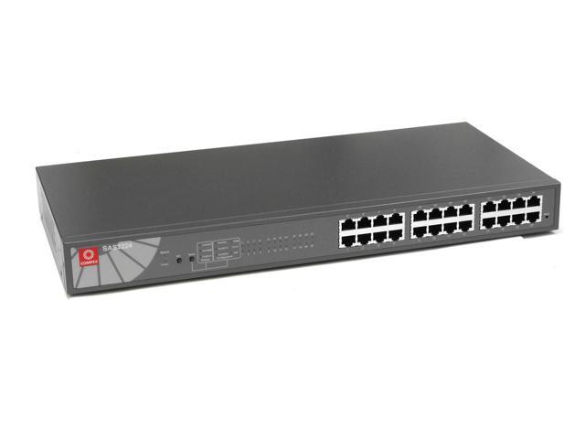 COMPEX SAS2224 Configurable Switch w/ Touch Config Buttons - Newegg.com